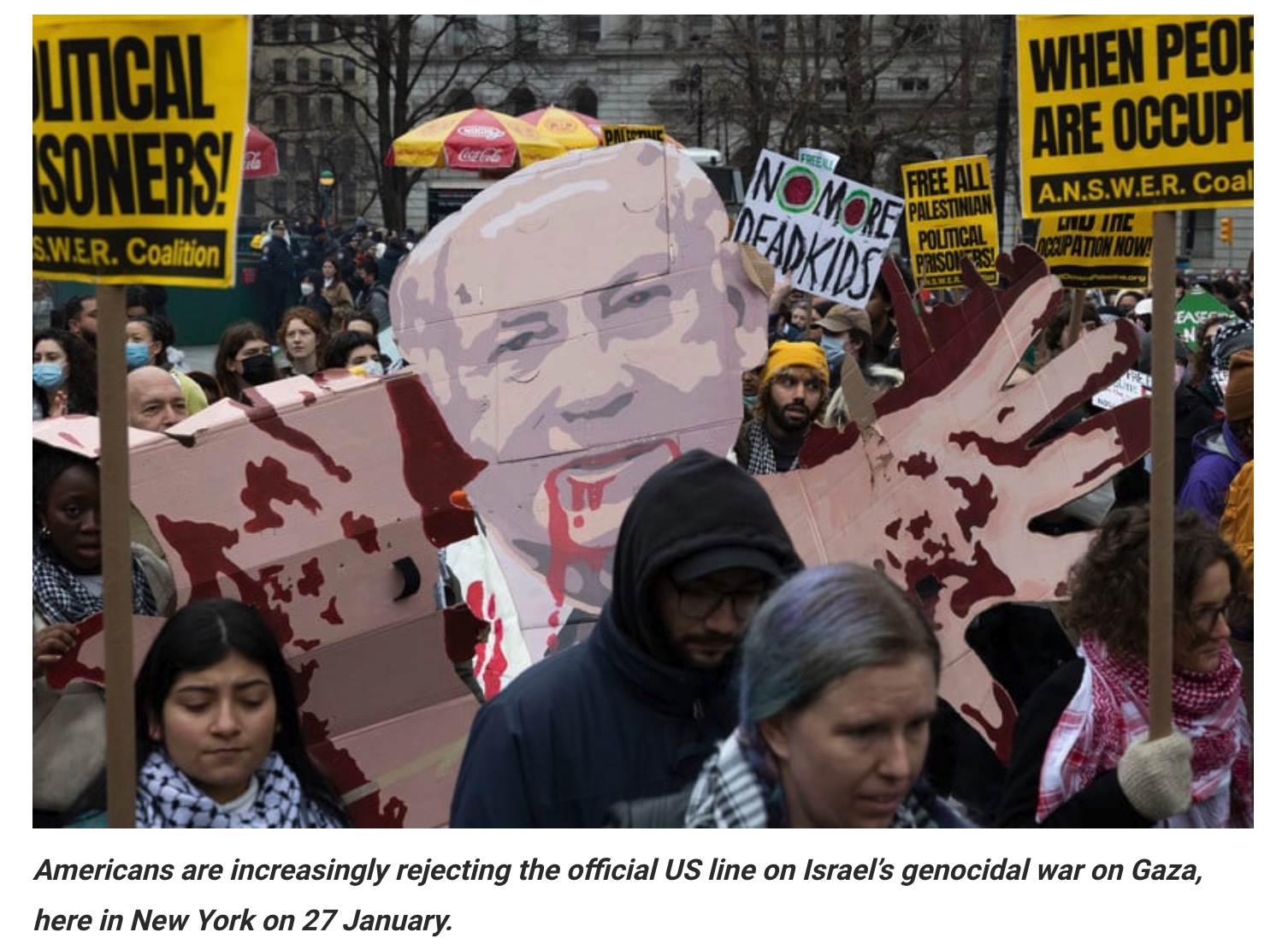 Omar Karmi, Gaza genocide turns into PR disaster for US - James H. Fetzer