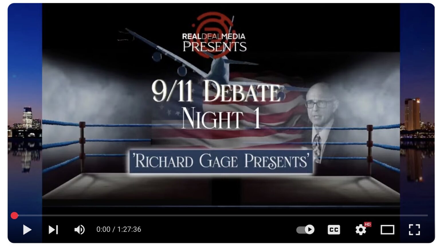 Real Deal Media 9/11 Extravaganza: Jim Fetzer, Ph.D., vs. Richard Gage ...