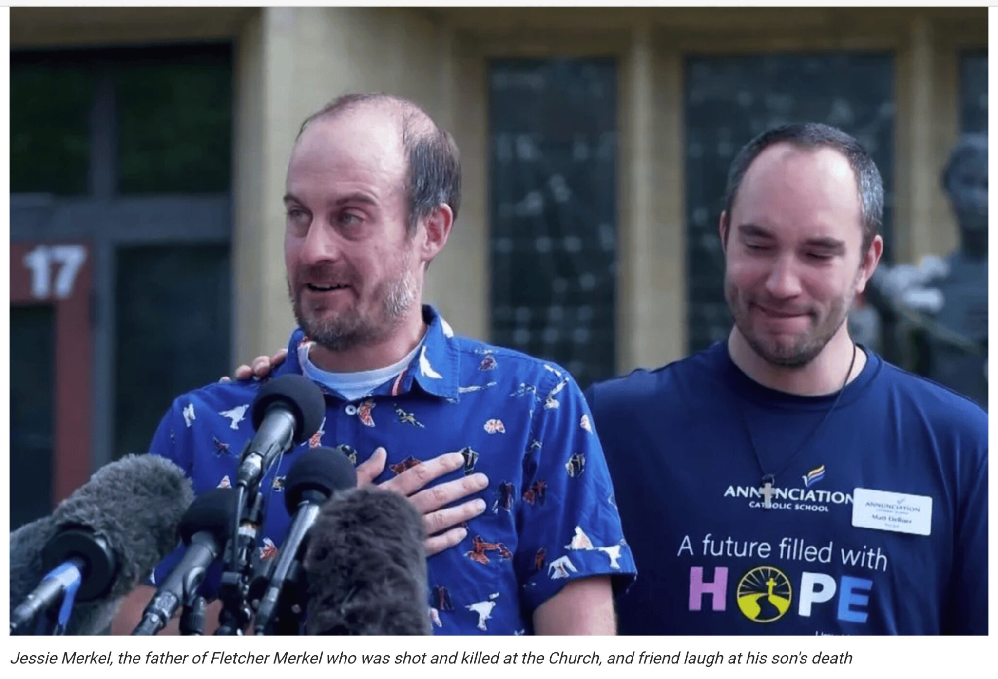 Mike Stone, Church Shooting was a Fake - James H. Fetzer