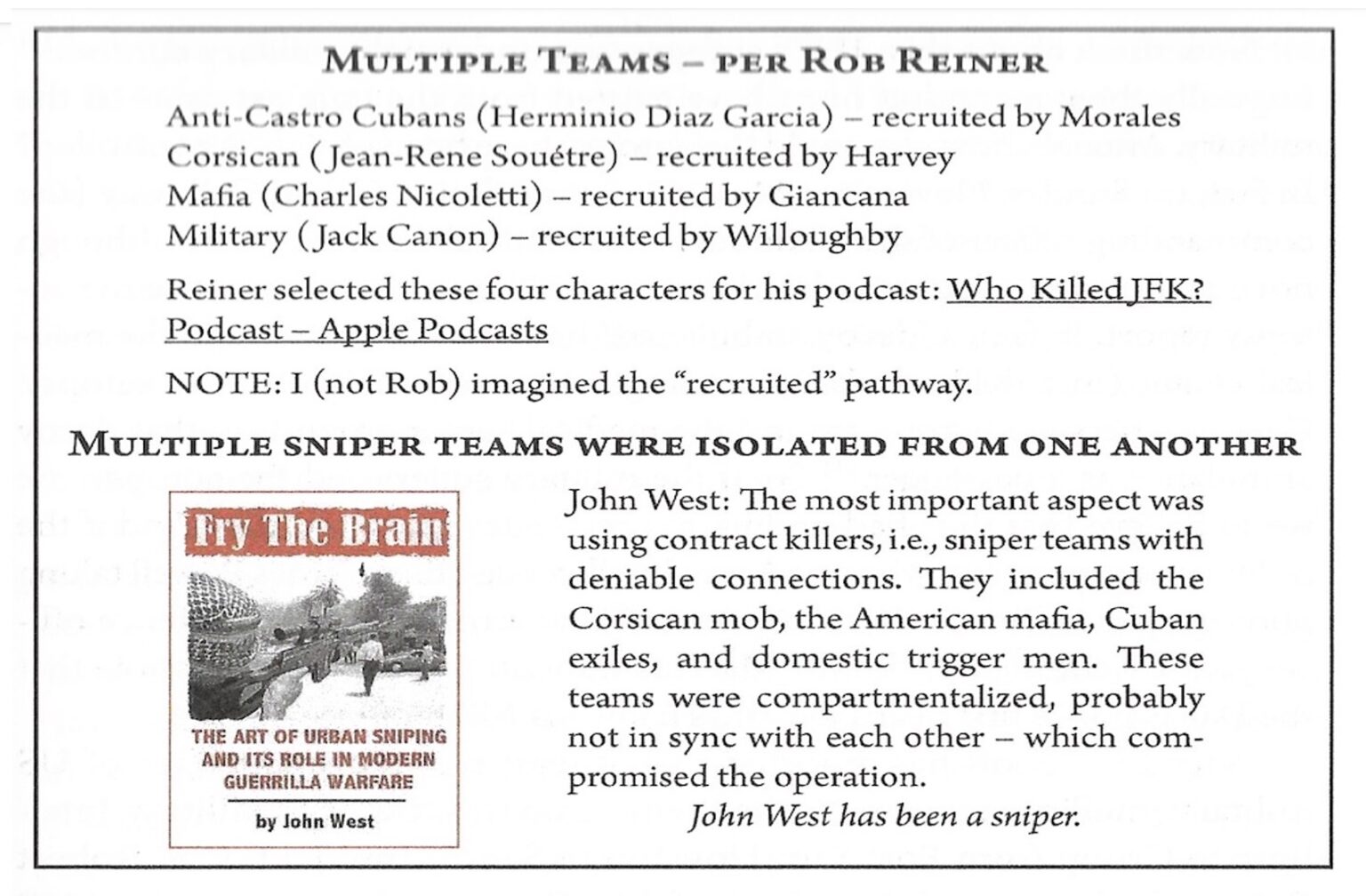 Jim Fetzer, Ph.D., Rob Reiner Meets JFK: Did Meathead Solve the World's ...