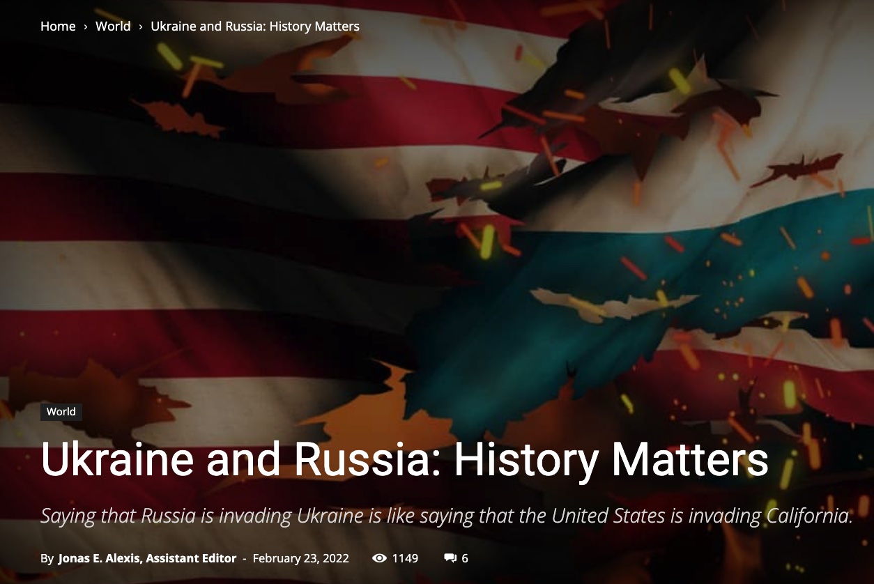 Karsten Riise, Ukraine and Russia: History Matters - James H. Fetzer