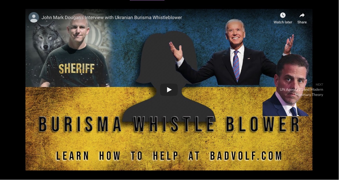 Alexandra Bruce, BURISMA Whistleblower Bombshell - James H. Fetzer