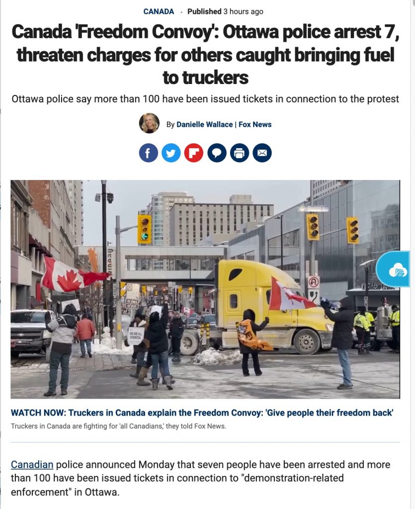 Jon Rappoport, The Truckers, GoFundMe, and the CIA; connecting dots ...