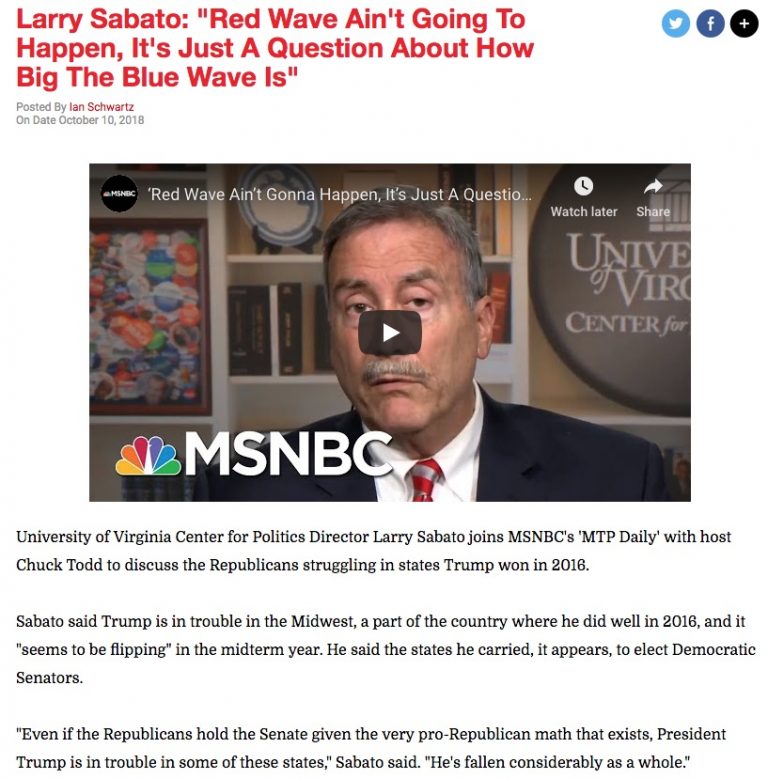 Larry Sabato: Poster Child for the Mockingbird Media - James H. Fetzer